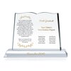 Crystal Book Shaped Award for Teachers | DIY Awards