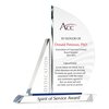 Crystal Sailboat Board Director Retirement Gift Plaque | DIY Awards